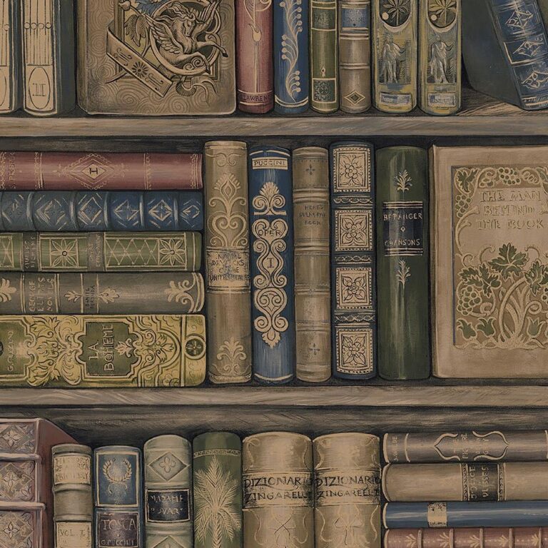 "Restricted Section" Peel and Stick Library Wallpaper | Find a Gift For